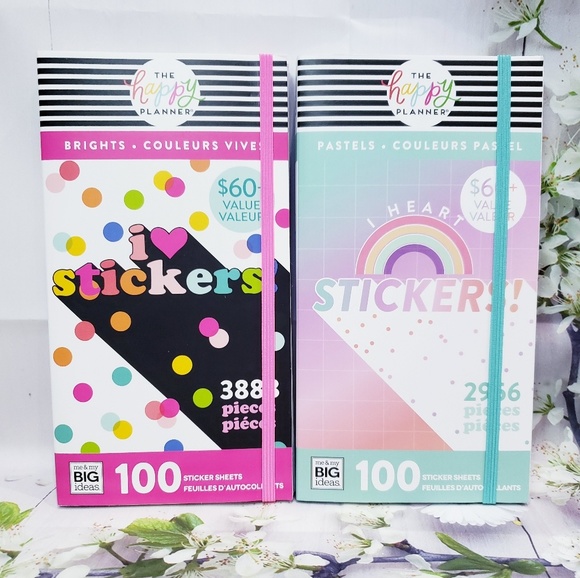 The Happy Planner | Other | Mega Sticker Book Set Happy The Planner New ...